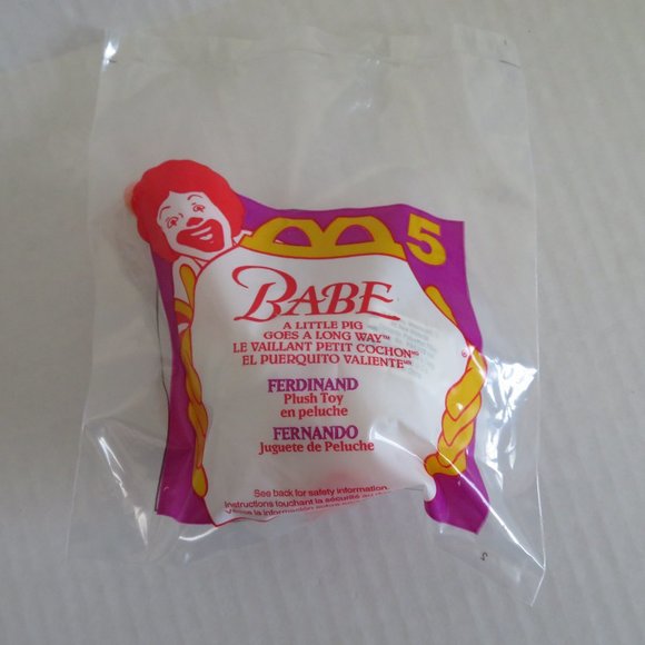 McDonald's | Toys | Mcdonalds Vintage995 Happy Meal Toy Ferdinand 5 ...